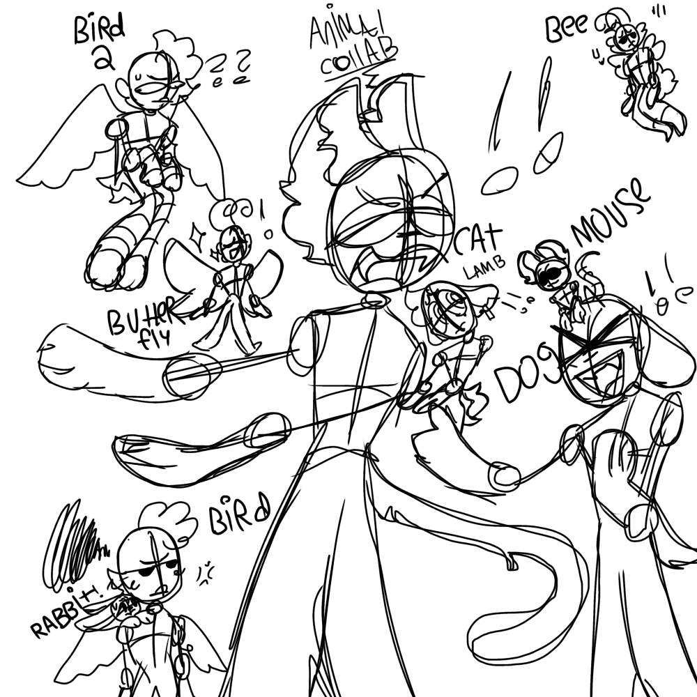 Animal collab - ibisPaint