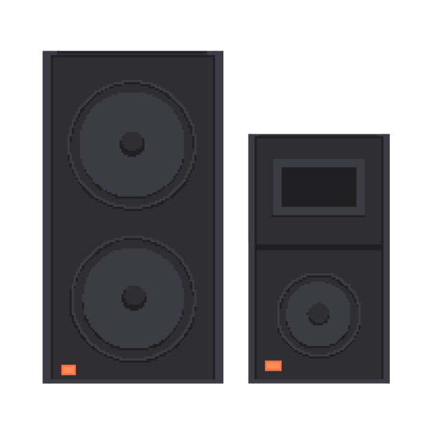 speaker (pixel) - ibisPaint
