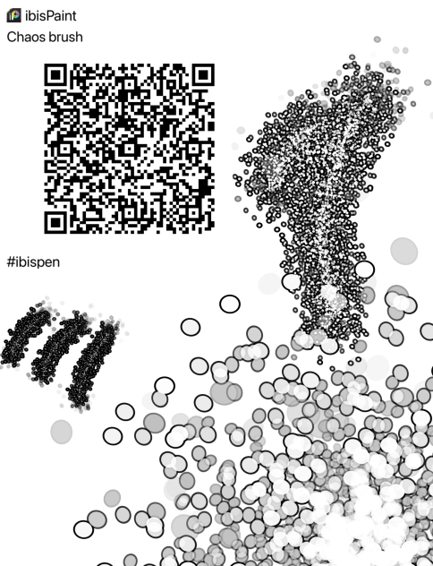 chaos brush - ibisPaint