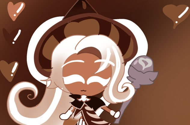 Latte cookie - ibisPaint