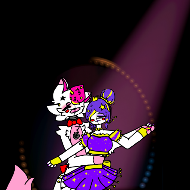 Ballora x Funtime foxy - ibisPaint