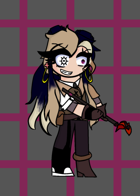 Hunter and an OC of mine fusion - ibisPaint