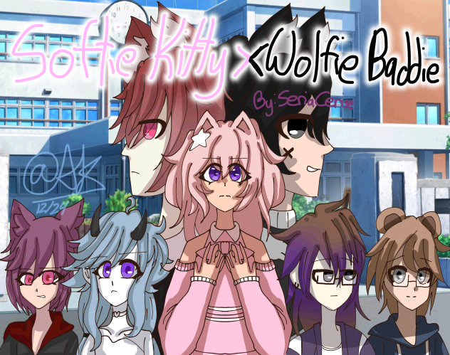 Softie Kitty x Wolfe Baddie FA - ibisPaint