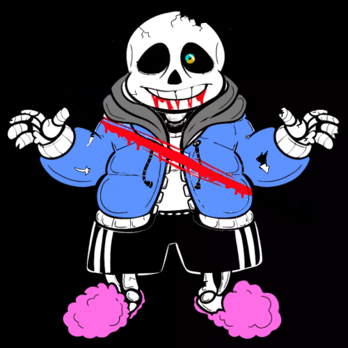 Z-Tale sans (zombietale) - ibisPaint