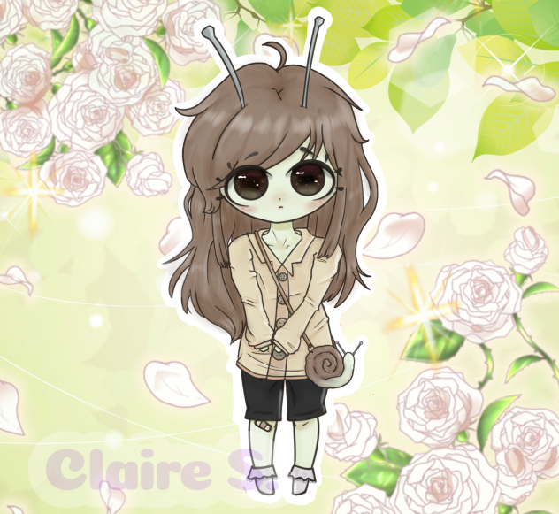 Cute snail girl - ibisPaint