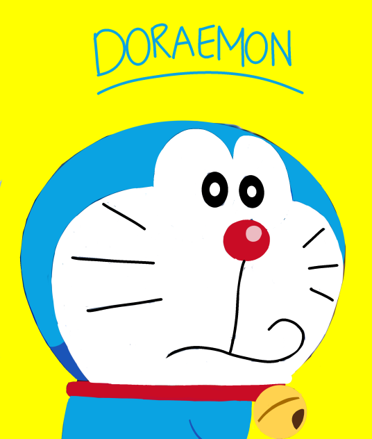 Doraemon Vector art ,Vaxel art 😍 👌 - ibisPaint