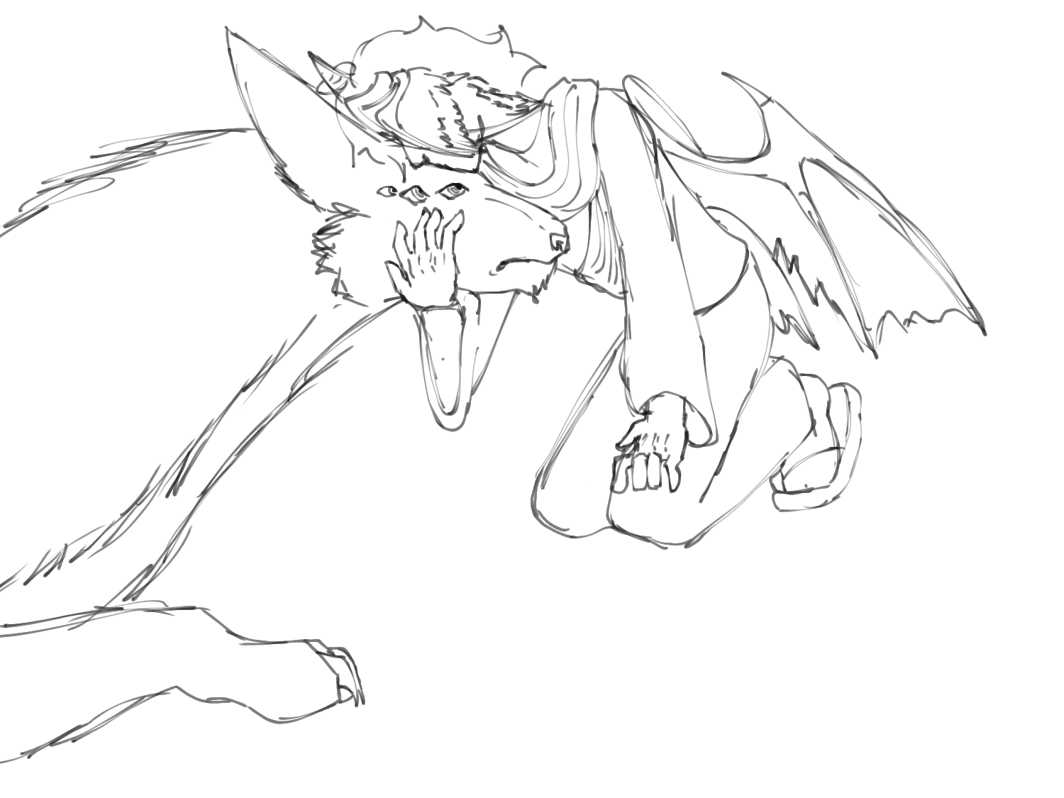 Gorix doesn't know what a kiss is - ibisPaint