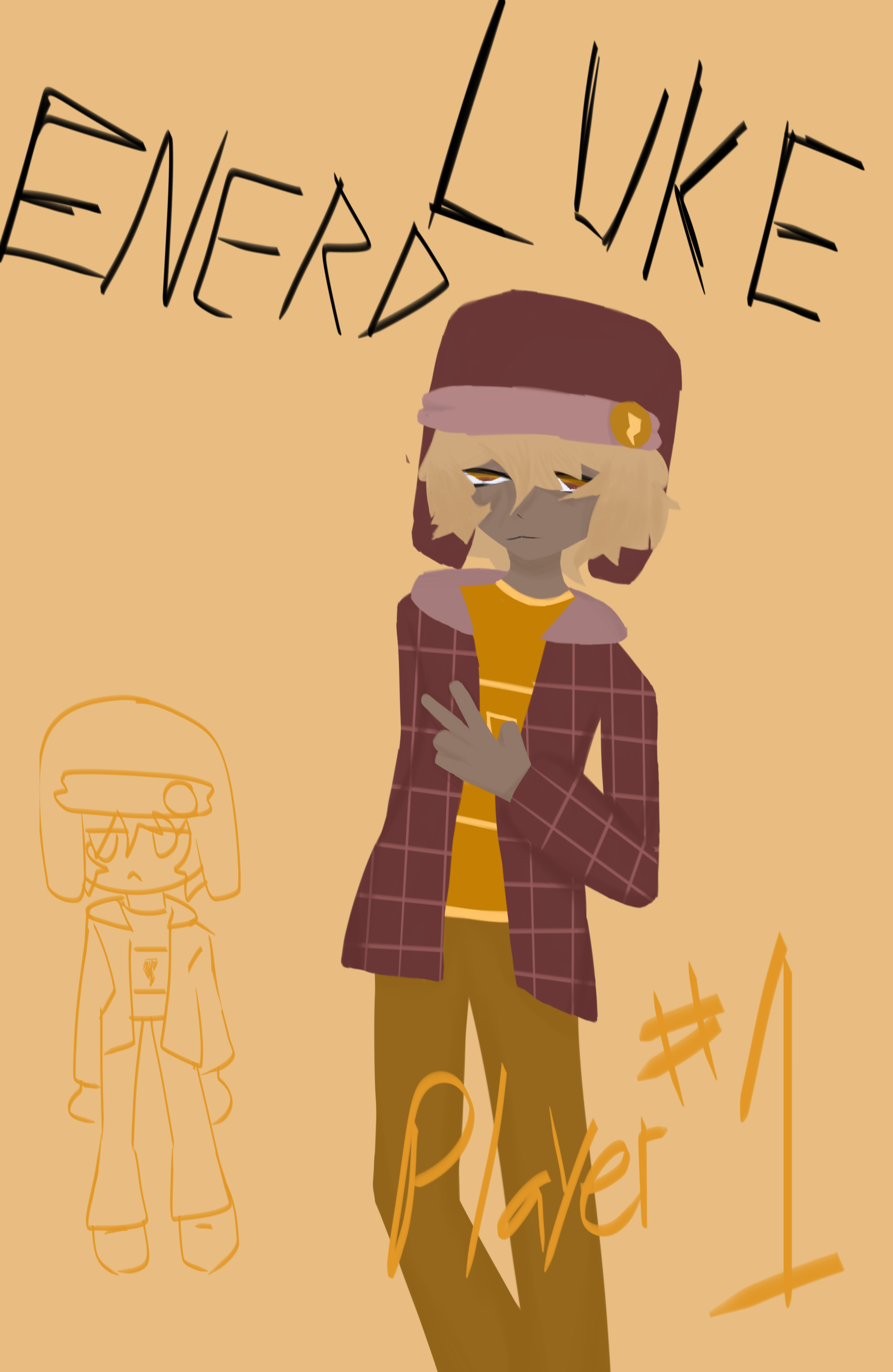 Luke Enerd, player #1 WS - ibisPaint