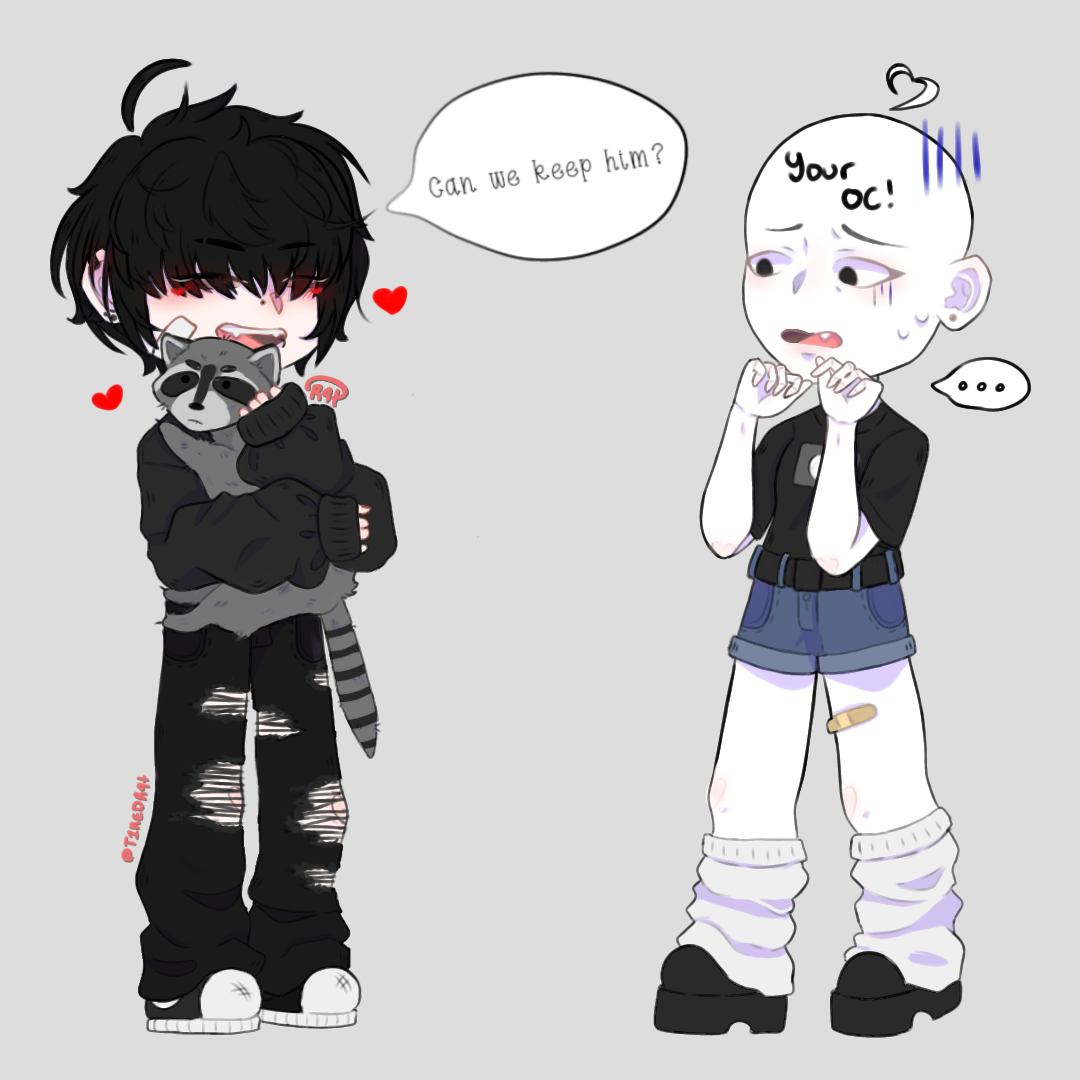 Gacha fake collab - ibisPaint