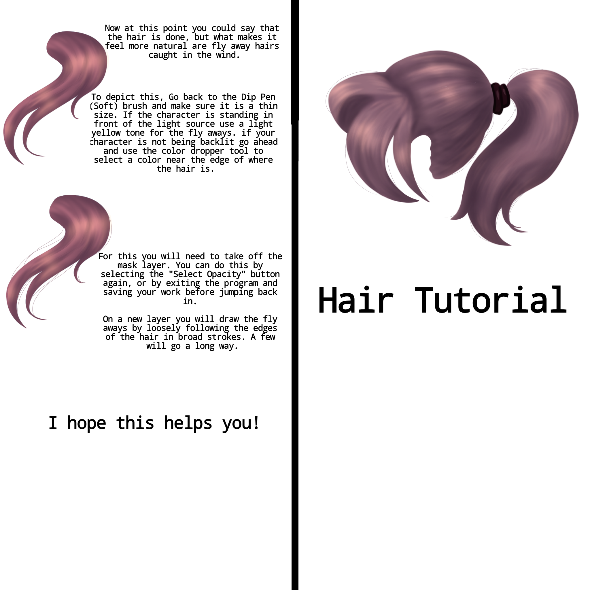 Hair Tutorial - ibisPaint