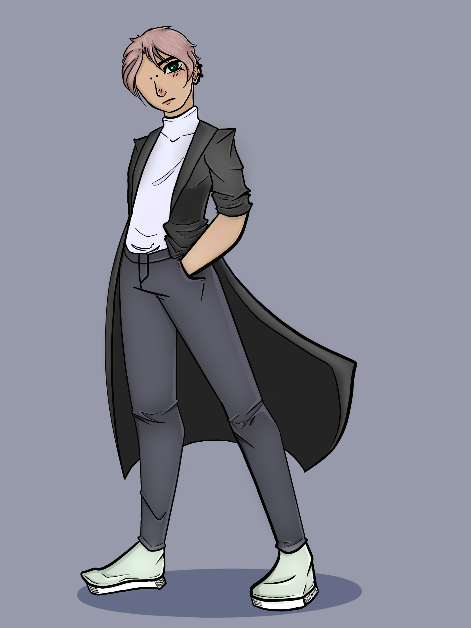 Cool suit guy - ibisPaint