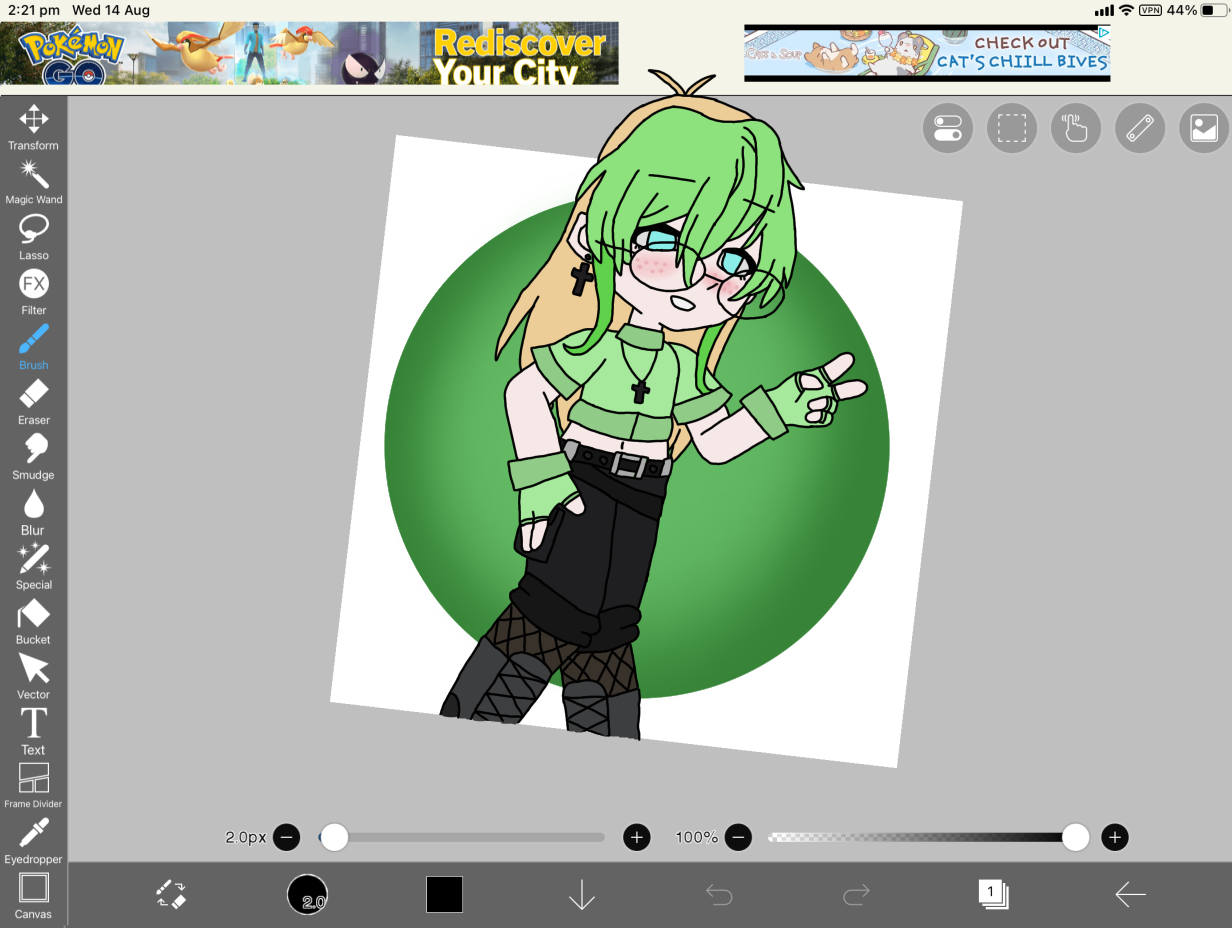 my oc in Ibis paint x - ibisPaint