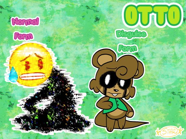 My Pibby Oc Otto the glitchy Otter - ibisPaint