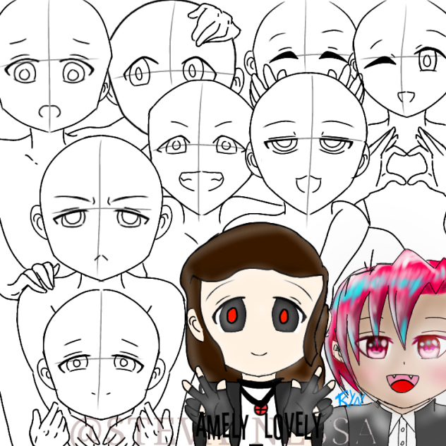 friend collab - ibisPaint