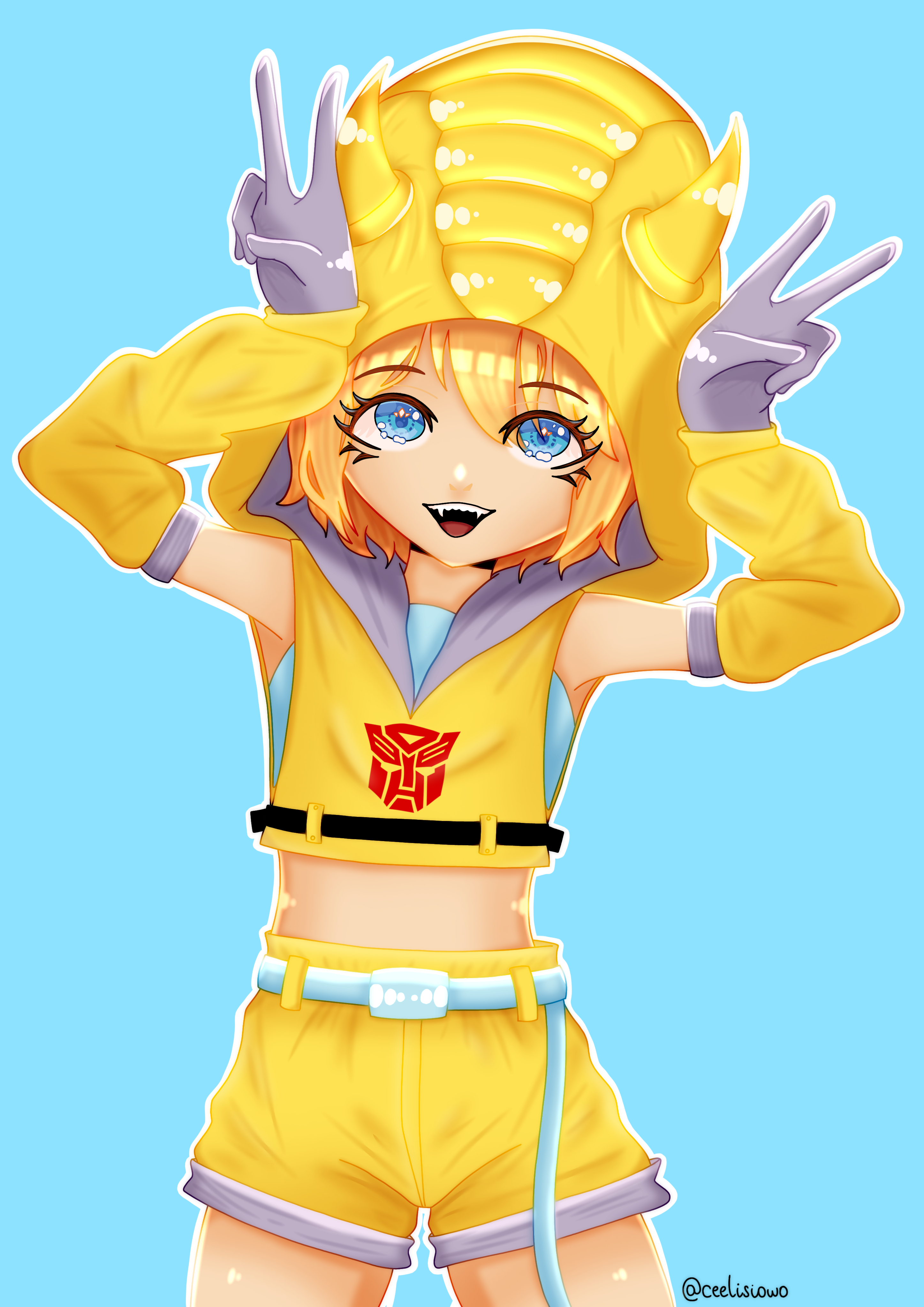 bumble girl - ibisPaint