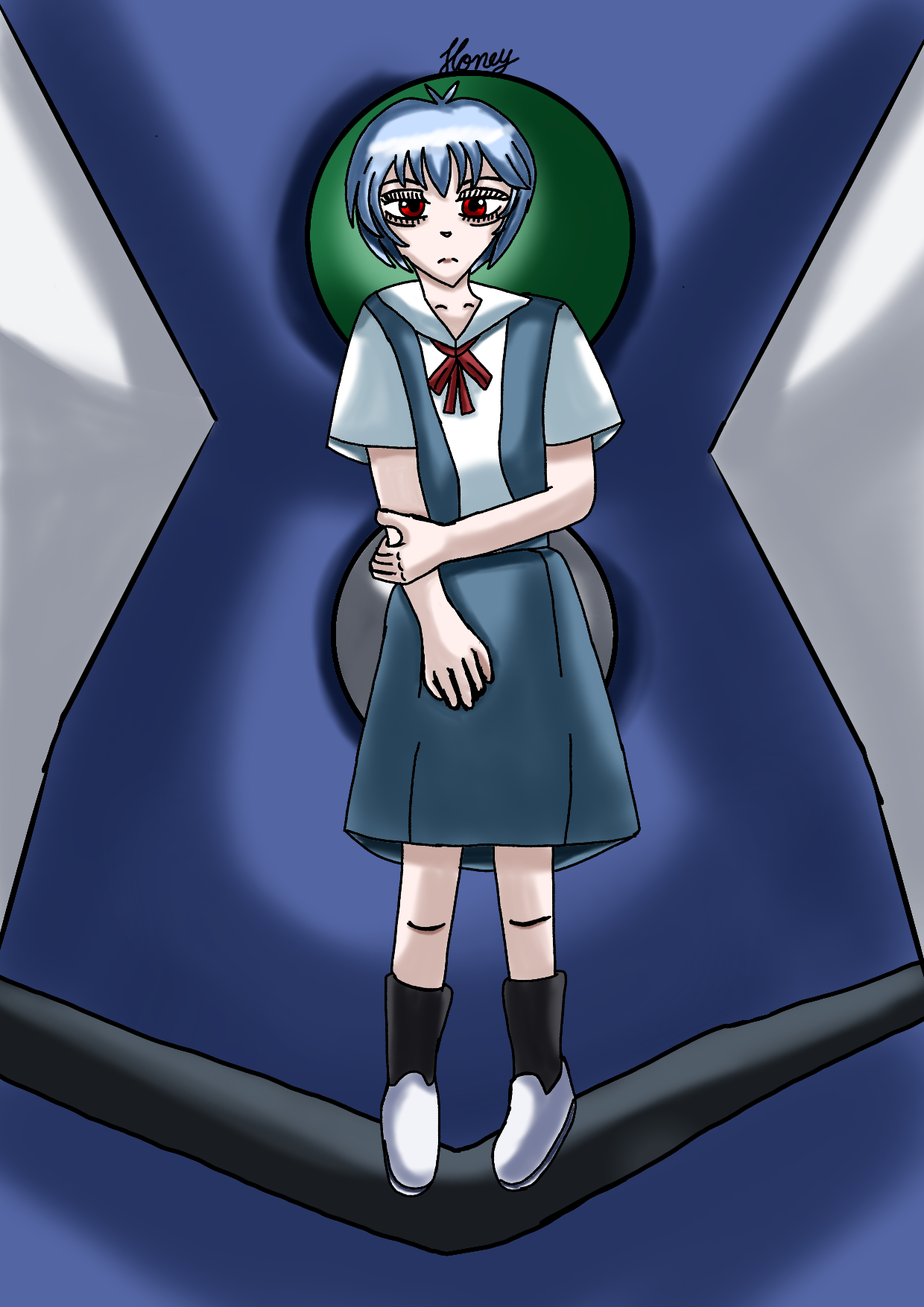 Rei Ayanami 💙 (Evangelion) - ibisPaint