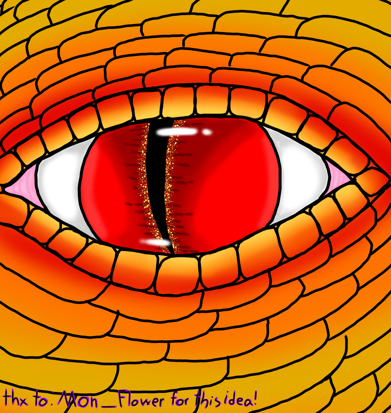 Thx to mon_flower for the idea! - ibisPaint