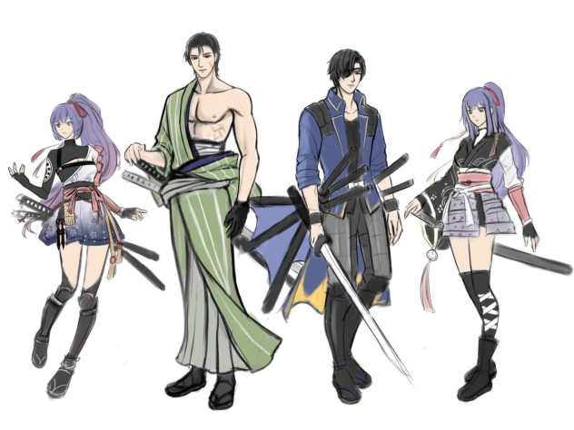 My Oc and Sengoku Basara - ibisPaint