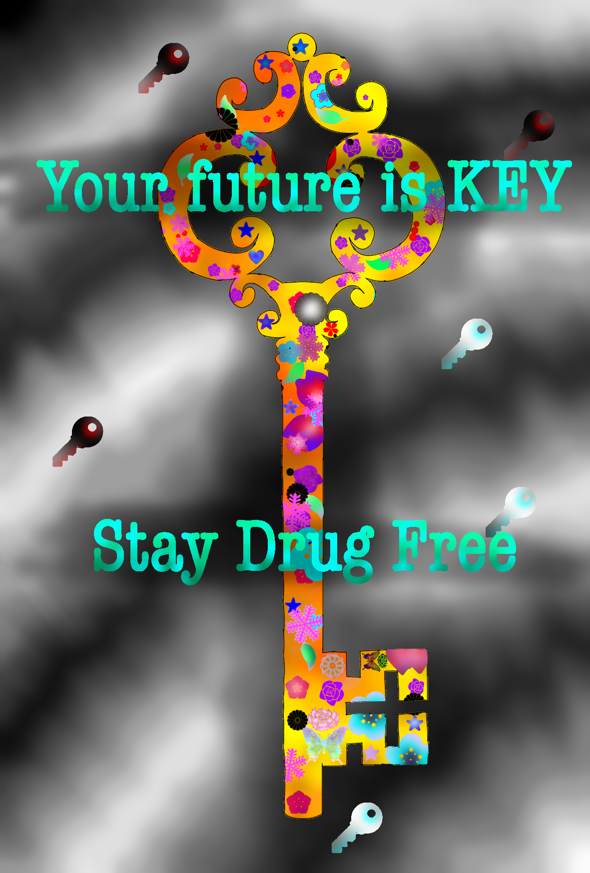 Stay Drug Free Poster - ibisPaint