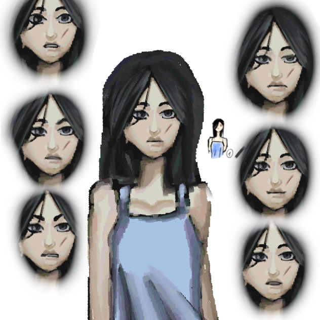 my game character design - ibisPaint