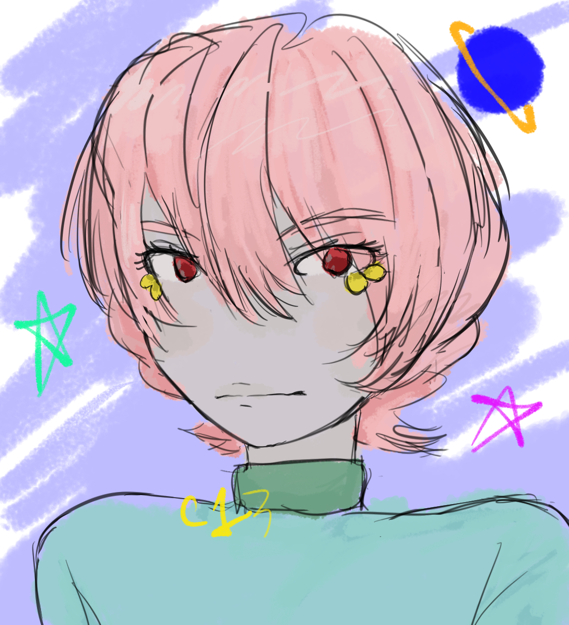 Alien gal - ibisPaint