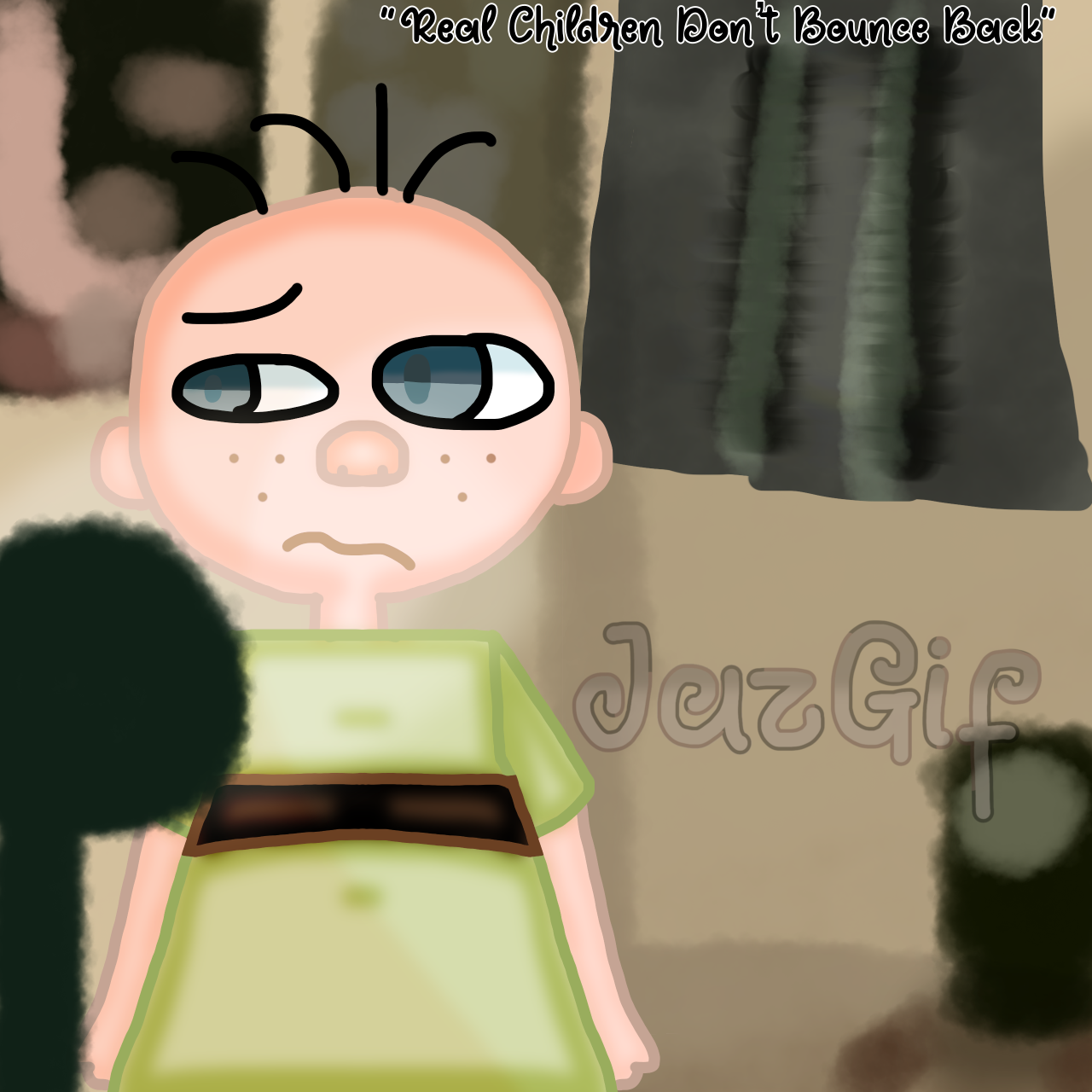 real children don’t bounce back psa - ibisPaint