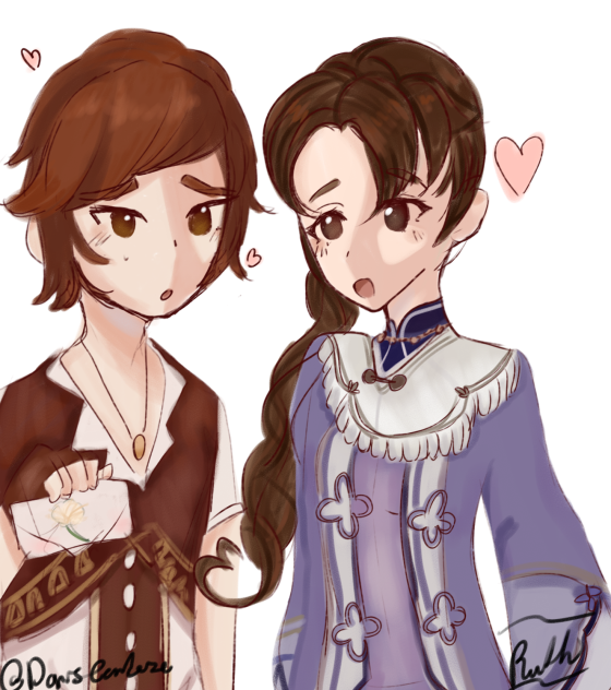 timaeus and ying'er - ibisPaint