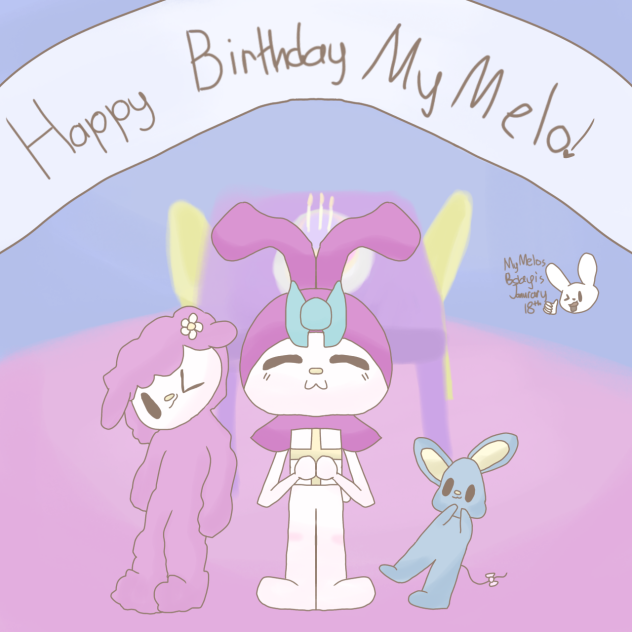 My melodys birthday! - ibisPaint