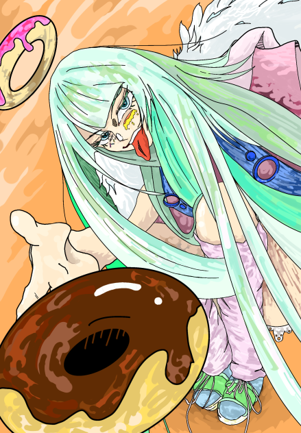 donut angel - ibisPaint