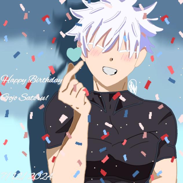 Happy Birthday Gojo Satoru!! - ibisPaint