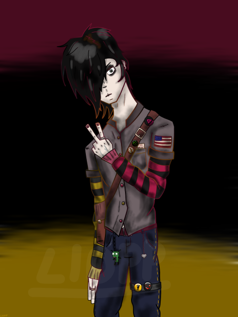 Another emo boy -Sigh- - ibisPaint