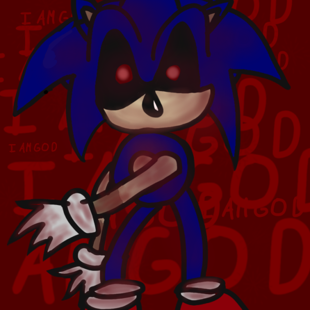 Sonic EXE - ibisPaint