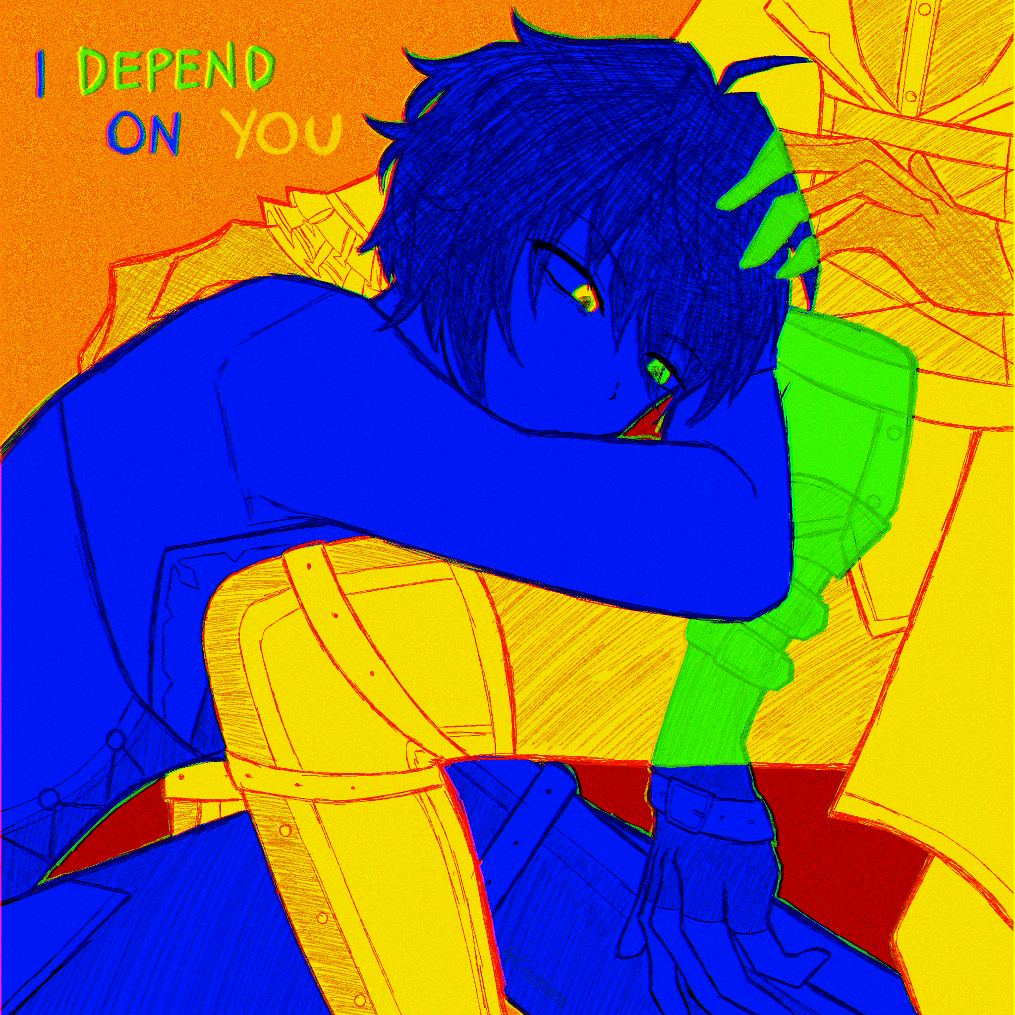 i depend on you - ibisPaint