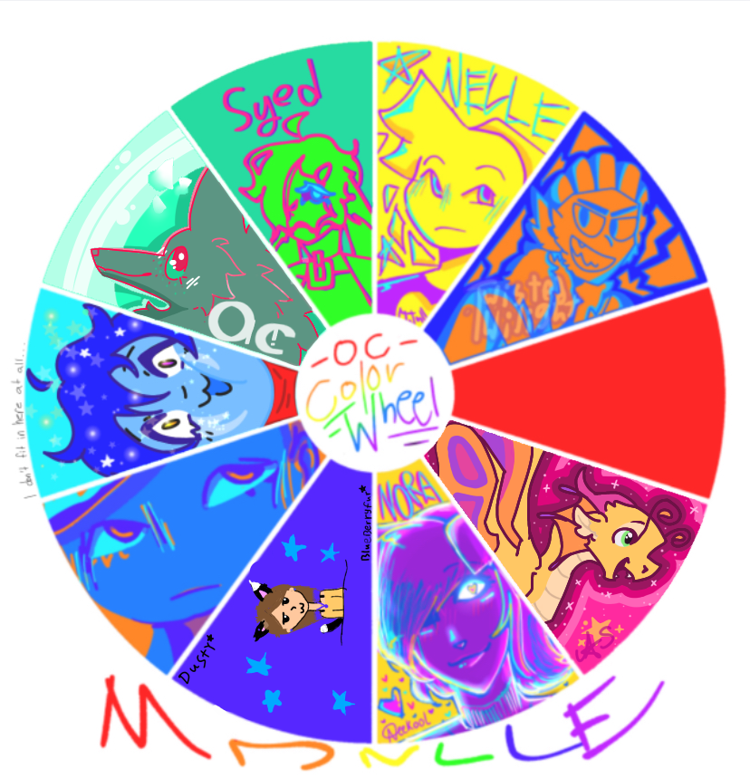 OC color wheel colab - ibisPaint
