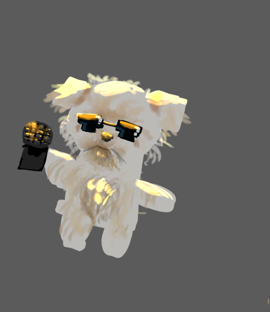 Beatboxing puppy - ibisPaint
