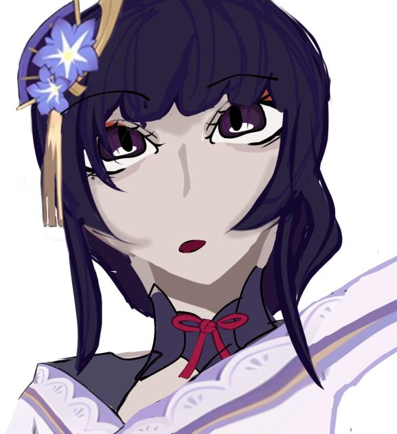 Raiden Ei Shogun - ibisPaint