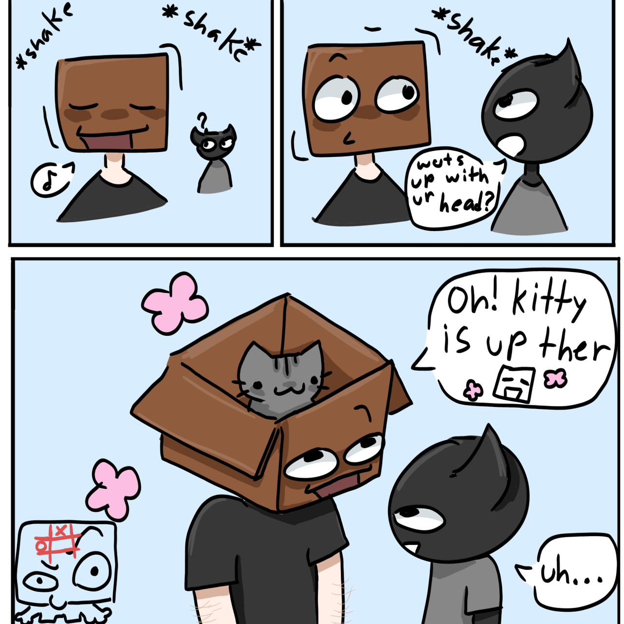 box_head fan art! - ibisPaint