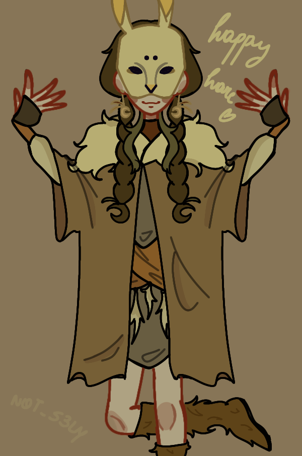 Happy Hare - ibisPaint