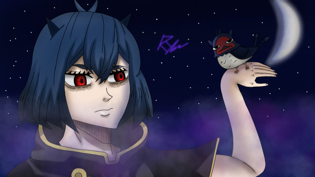 Nero's two sides - ibisPaint