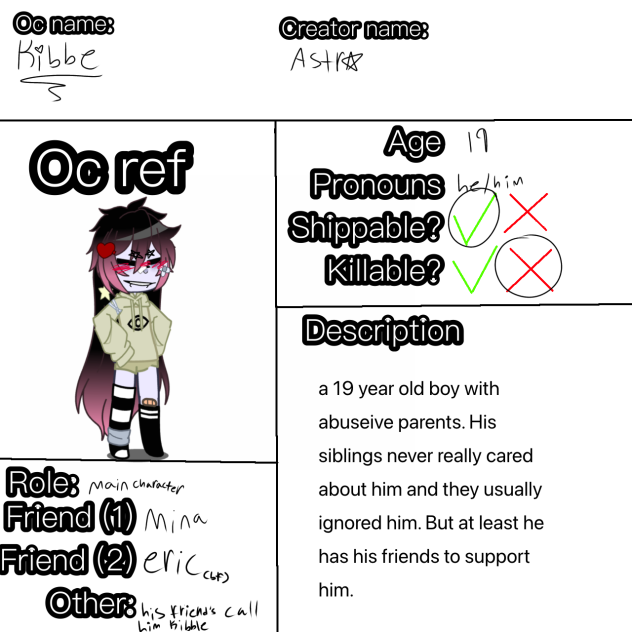 New oc ref - ibisPaint