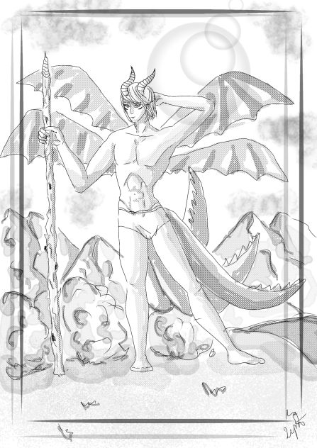 dragon 竜 - ibisPaint