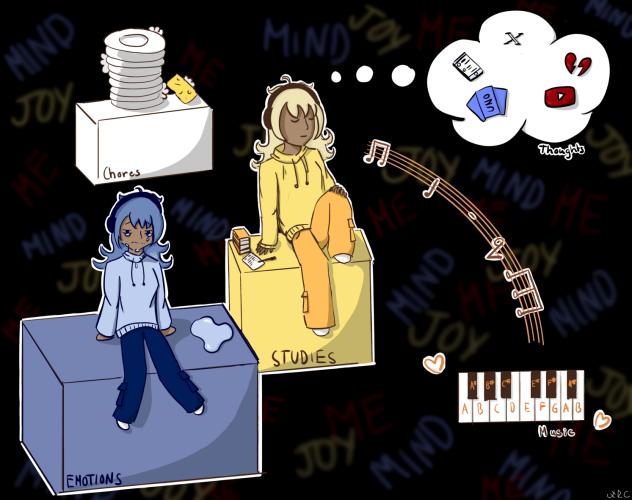 Her mind - ibisPaint