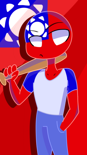 Taiwan - Countryhumans speedpaint - ibisPaint