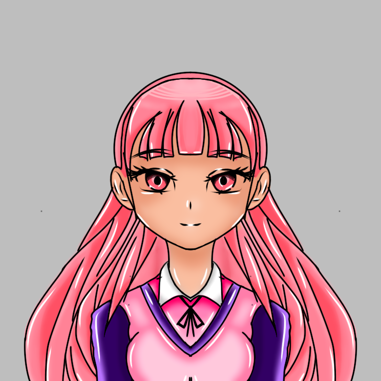 high school girl - ibisPaint