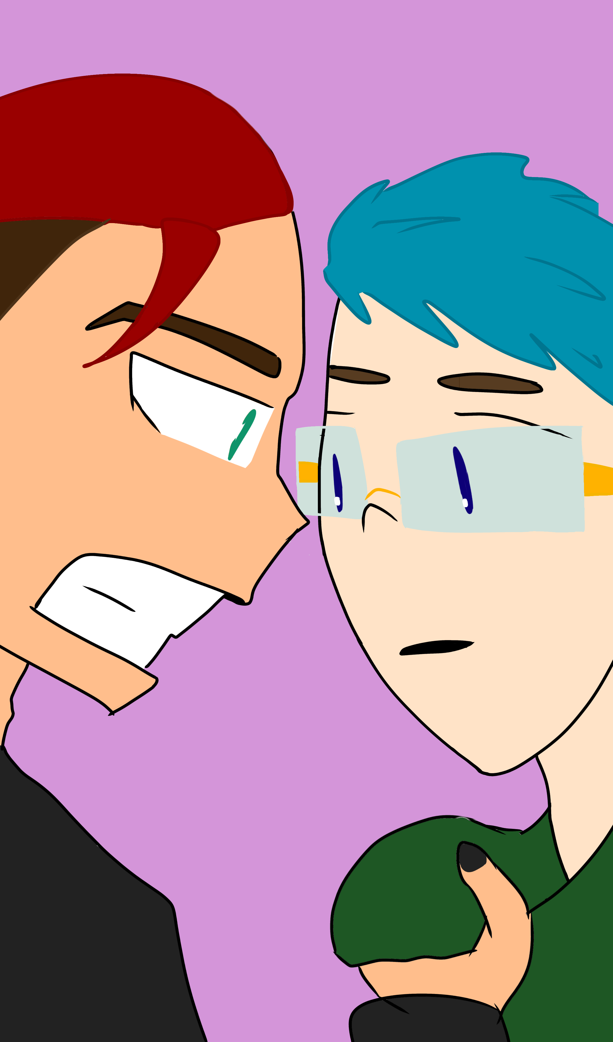 Arguing and distraction - ibisPaint