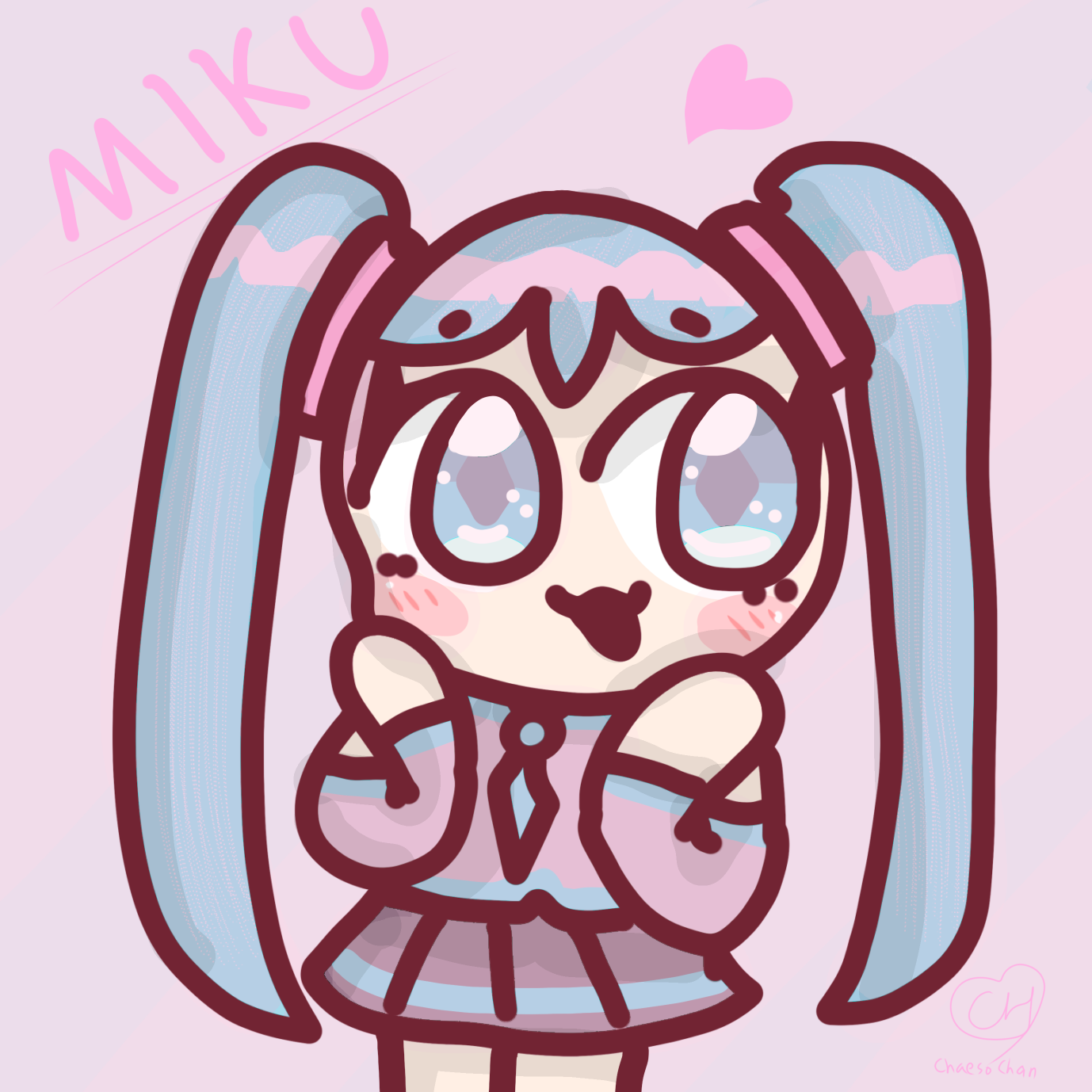Miku Miku oo ee oo - ibisPaint