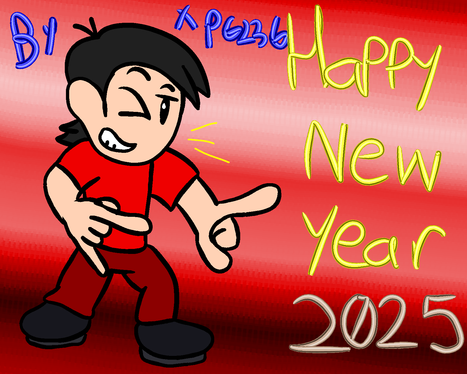 New Year, New start XPG236 2025 - ibisPaint
