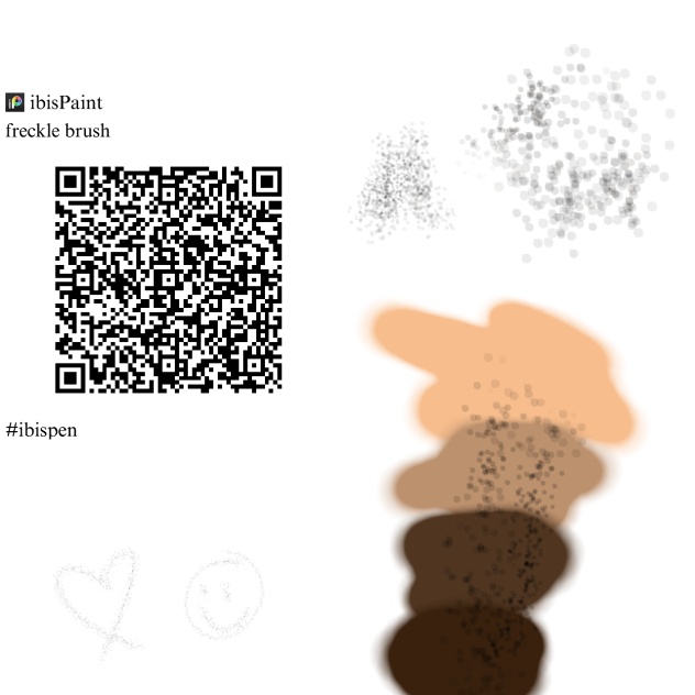 freckle brush - ibisPaint