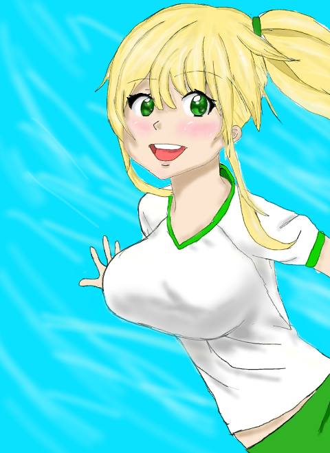 soccer spirits (lia) improves - ibisPaint