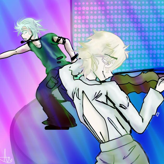 Alien stage round final Luka vs till - ibisPaint